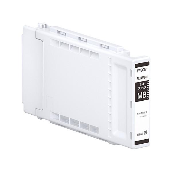 【発売日：2018年10月11日】SC14MB11 EPSON SC14MB1 エプソン エプソンダイレクト エプソンダイレクト株式会社 SureColor インクカートリッジ 110ml マットブラック