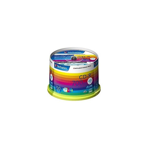 【発売日：2009年09月02日】SR80SP50V1 Verbatim SR80SP50V 三菱ケミカルメディア 三菱ケミカルメディア株式会社 三菱化学メディア株式会社 MITSUBISHI KAGAKU MEDIA CD-R 700MB...