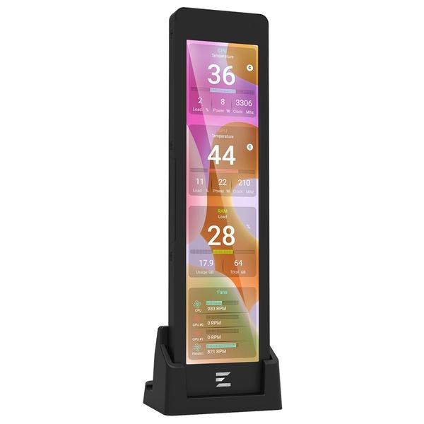 【発売日：2026年04月24日】ZM-MF916 Black ZALMAN ZM-MF916 ZMMF916Black ZMMF916 9.16インチ型ディスプレイ Black