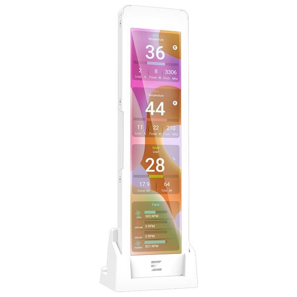 【発売日：2026年04月24日】ZM-MF916 White ZALMAN ZM-MF916 ZMMF916White ZMMF916 9.16インチ型ディスプレイ White