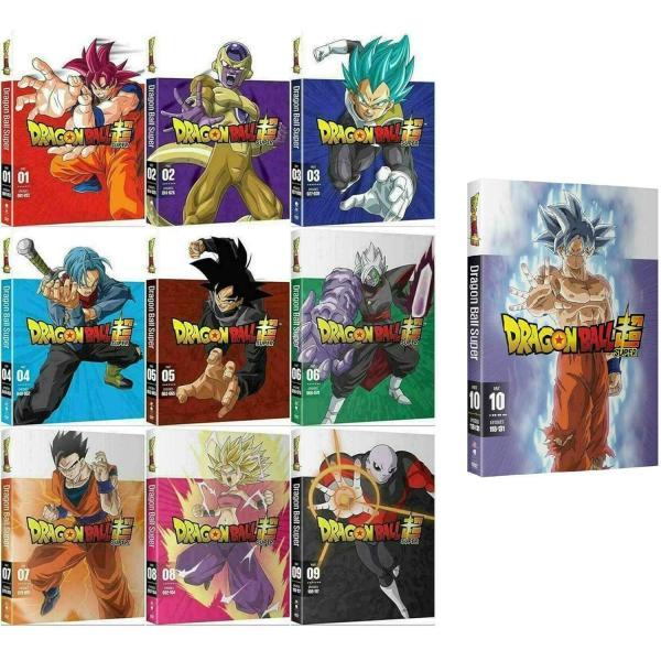 ドラゴンボール超 DVD-BOX 北米版 全10巻 全131話 1-10巻規格：DVD（リージョン１＆NTSC）ディスク枚数：全20枚音声：日本語、英語(切替え可能)字幕：英語北米版ですので日本とはリージョンコード異なりますのでリージョンフ...