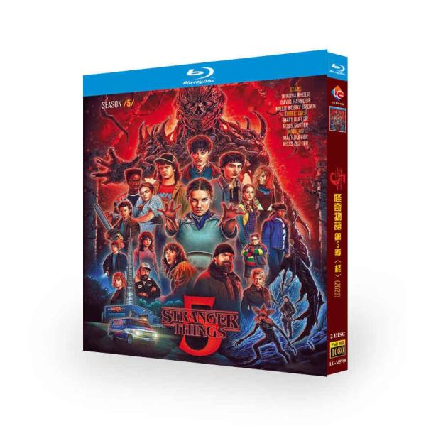 収録内容 ストレンジャー・シングス 未知の世界 シーズン5 DVD ブルーレイ Blu-ray BOX 日本語字幕 日本語吹き替え版 [Blu-ray] 全8話を収録。ディスク枚数 2枚組言語・字幕 英語音声・【日本語音声・日本語字幕】・英...