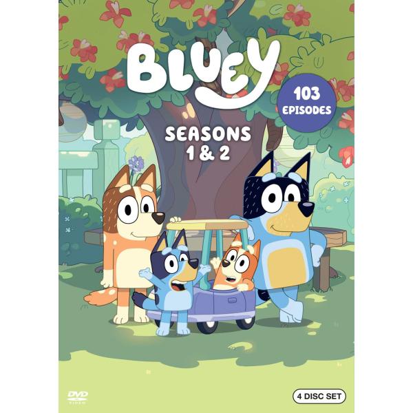 ブルーイ シーズン1&amp;2 Bluey Season 1&amp;2 DVD 北米版北米　正規品ディスク枚数：4オリジナル言語：英語字幕：英語■DVD規格　：Code 1 ※ご視聴にはリージョンフリープレイヤーまたはパソコン等が必要で...