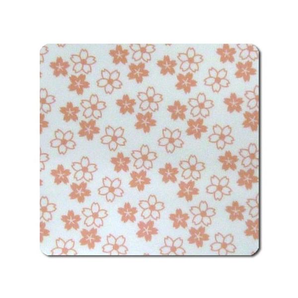 かわいいデザインで携帯に便利な捺印マット！表面がペット樹脂で汚れが付きにくく、裏面はスポンジでずれにくいです。約90ｍｍ×90ｍｍ　厚さ2ｍｍクリックポストでの発送になります