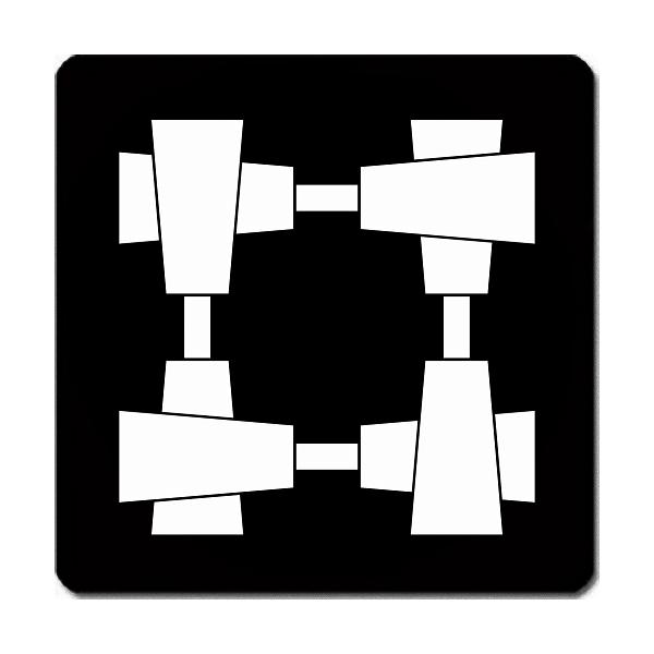 ・耐水性のある艶消しタイプの家紋シールです・かばん、車など平面な部分にご自由に貼れます・海外へのお土産などに最適です・本体サイズ：10cmx10cm・材質：塩ビ艶消しラミネート・こちらの商品は全国送料無料で発送いたします・日本郵便のクリック...