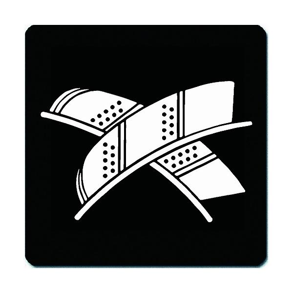 ・耐水性のある艶消しタイプの家紋シールです・建物・玄関・車など平面な部分に使用できます・海外へのお土産などに最適です・本体サイズ：24cmｘ24cm・材質：塩ビ艶消しラミネート・こちらの商品は全国送料無料で発送いたします・日本郵便のクリック...