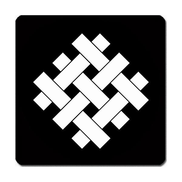 ・耐水性のある艶消しタイプの家紋シールです・携帯、スマホ、アイコスなどにちょうどいい大きさです・海外へのお土産などに最適です・本体サイズ：3cmｘ3cm・材質：塩ビ艶消しラミネート・こちらの商品は全国送料無料で発送いたします・日本郵便のクリ...