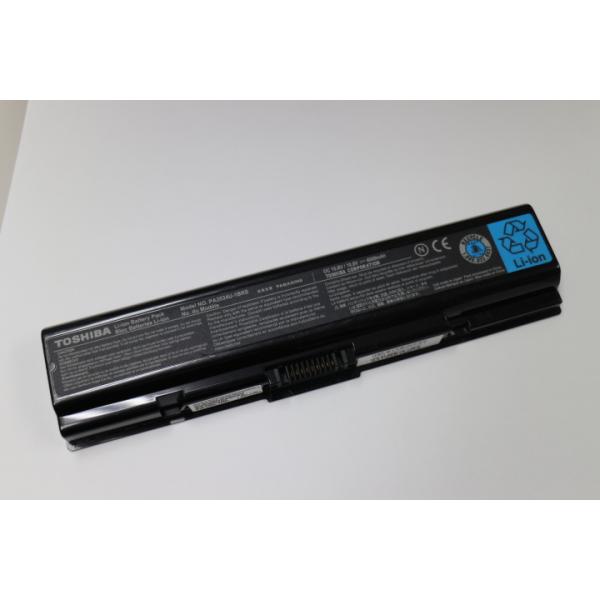 東芝ノートパソコン用バッテリーパック型番　PABAS098中古品です。写真は参照用（当社使い回し）です。商品により、キズ・汚れ具合に多少の差はあります。使用年数等の詳細不明、バッテリーの持ち時間等当方でチェック不可のためジャンク扱いで格安に...