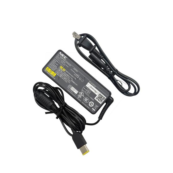 NEC ADP-65FD E/ADP004/PC-VP-BP103/A13-065N1A 同等仕様 20V-3.25A 四角タイプ 純正ACアダプタ<br>◆型番：ADP-65FD E/ADP004/PC-VP-BP103/A1...