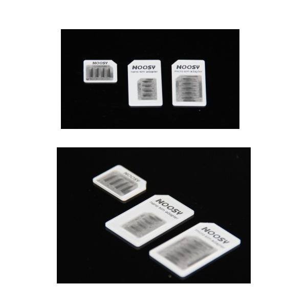 【送料無料】iPhone5/iPhone4変換用 Nano SIM カッター 3種変換アダプタ