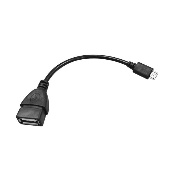 USB A（メス）− microUSB（オス）全長：約15cmカラー：ブラック
