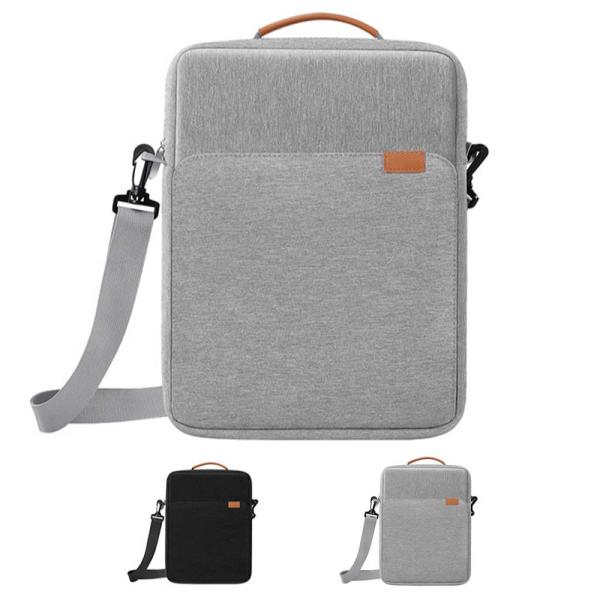11inchタブレットサイズの縦型ラップトップスリーブハンドバッグです。素材：ポリエステル　【本体サイズ】・外寸：31*25*5cm、内寸：29*23cm。対応機種＜例＞10.2" iPad 9; 10.9" iPad 10; 10.5" ...