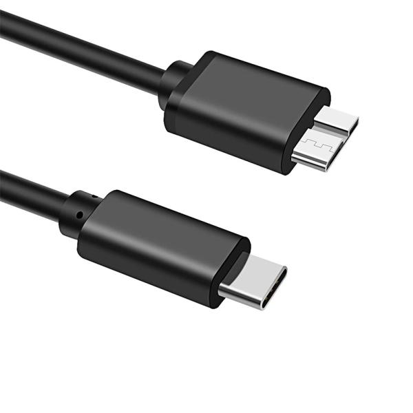USB C to Micro USB 3.0 (10Pin)USB 3.1 TYPE Cプラグインターフェイス- USB Type C 搭載のコンピュータ/PC/ノットパソコンから外付けハードドライバ、スマートフォンorタブレット等へ接続す...