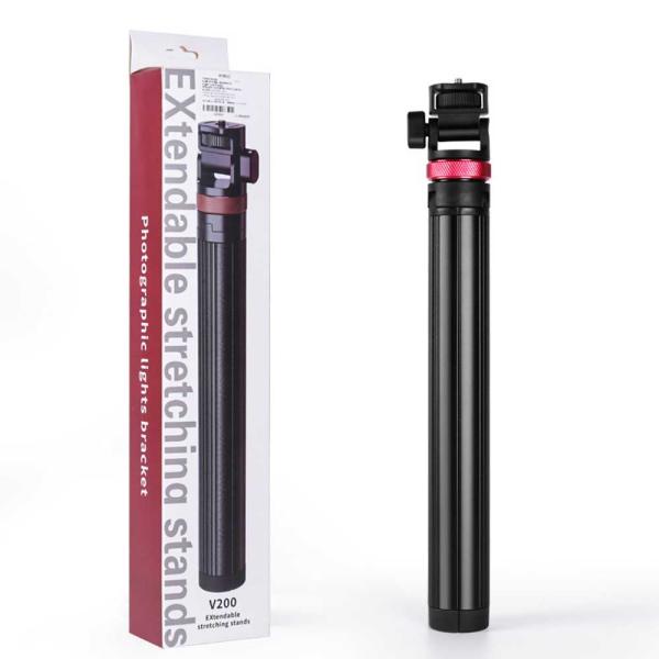 商品重量：550g ※スマートフォン アタッチメントホルダーは別売りです。【スーパーロングレッグ】205cmまで拡張することができます。いつでも、どこでも自分撮りができ、コンパクトで持ち運びがラクラクです。 【コンパクトサイズ】折り畳み時は...