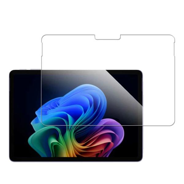 サーフェスプロ / Surface Pro12 inch / 液晶保護ガラスフィルム / 9H硬度の液晶保護 0.3mm 超薄型 耐指紋 撥油性 高透過率 ラウンドエッジ加工