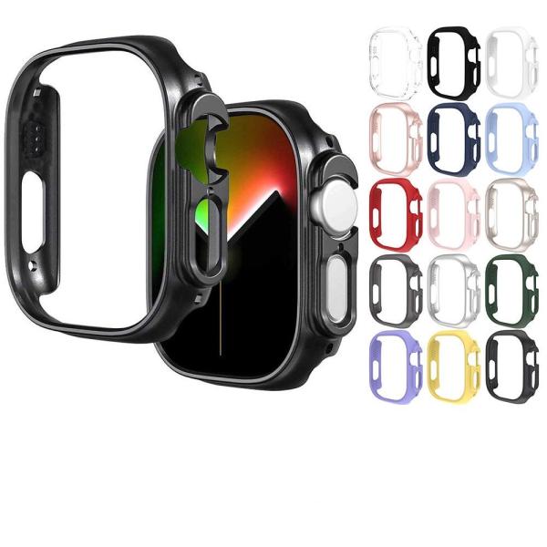 耐久性優れたポリカーボネット素材を使用し、耐衝撃性に優れています。Apple Watchの操作性を損ねない、こだわり抜いた究極的な設計。各ボタン部分への操作性アクセスしやすさを追求し、最も適したサイズに作られております。※液晶保護フィルムは...