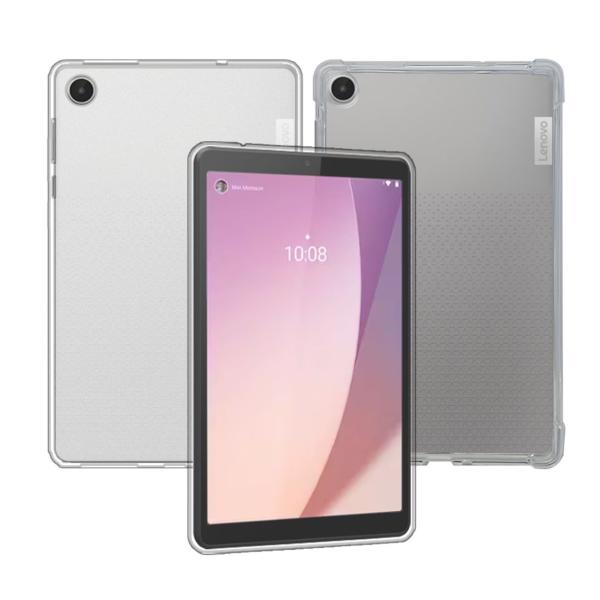 レノボ Lenovo Tab M8 4th Gen / 8インチ / TB300FU TB300XU TB301FU TB300XU 用 ケース 半透明 TPU素材 保護カバー 専用 背面ケース 超軽量 極薄落下防止 レノボ