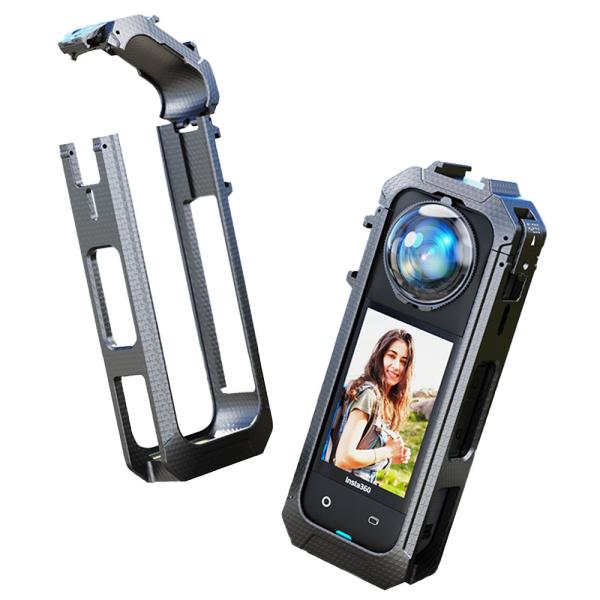 無限の可能性を広げ、三脚、延長レバー、リュックサック、車載吸盤、自転車ホルダーなどと組み合わせて使用することができます。フレームを取り外す必要がなく、直接充電、電池交換、メモリカードの抜き差しが可能です。 ボタン、ピックアップ ボタン、ホー...
