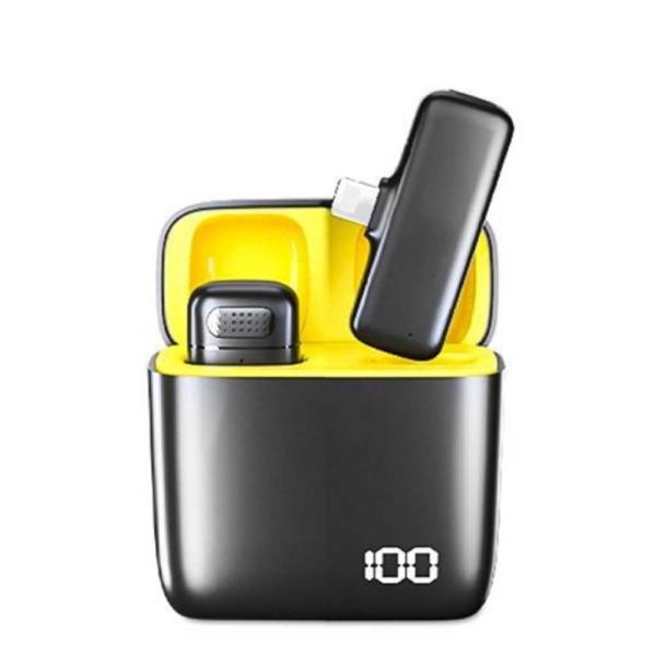 送信機と受信機が自動的にペアリングされすぐに使えます。送信機をiOSデバイス（8Pin ポート）に挿し、直接再生することができます。 アイフォンやアイパッドに外付けし、あらゆる角度から音声をキャプチャすることができる多目的なマイクロフォンで...