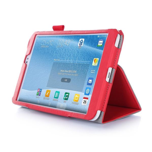 【送料無料】Asus MeMO Pad 8 ME581C au AST21 タブレット 専用 高品質PU 二つ折レザーケース