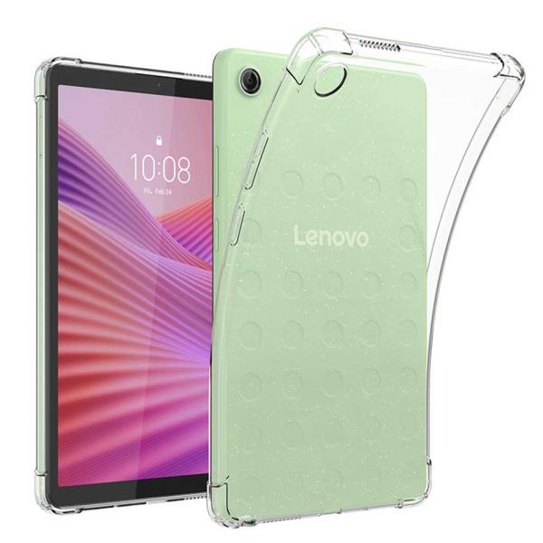 レノボ  / Lenovo Tab One / Lenovo K9 / 8.7インチ 用 保護ケース / クリア / 透明 / TPU素材 / やわらかい / 四つ角強化保護 / 背面ケース / 落下防止