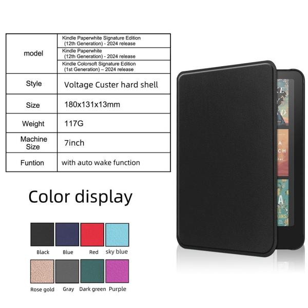 アマゾン キンドル ペーパーホワイト (2014) 12世代 / ペーパーホワイト シグニチャーエディション (2014) / カラーソフト シグニチャーエディション (2014) 7inch ケース超軽量、超薄型ながら大切なタブレットをキ...