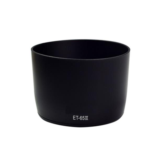 Canon レンズフード 互換品 ET-65 III 対応レンズ：EF85mm F1.8 USM. EF100mm F2 USM EF135mm F2.8 EF100-300mm F4.5-5.6 USM