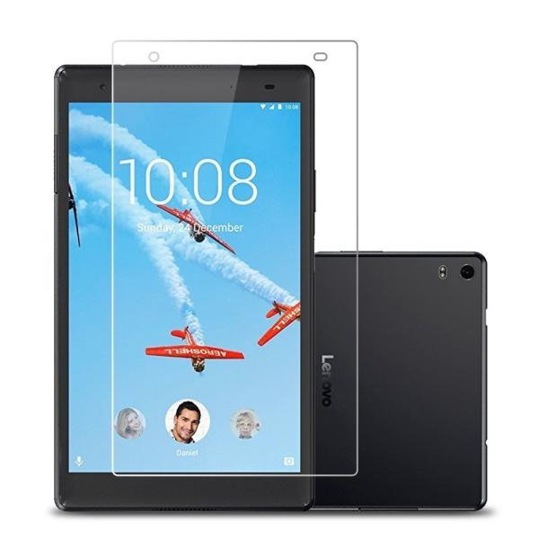 レノボ / 8インチ / Lenovo Tab 4 8 Plus (TB-8704F/X/V)  液晶保護 強化ガラスフィルム 耐指紋 撥油性 9H 0.3mm 2.5D ラウンドエッジ加工