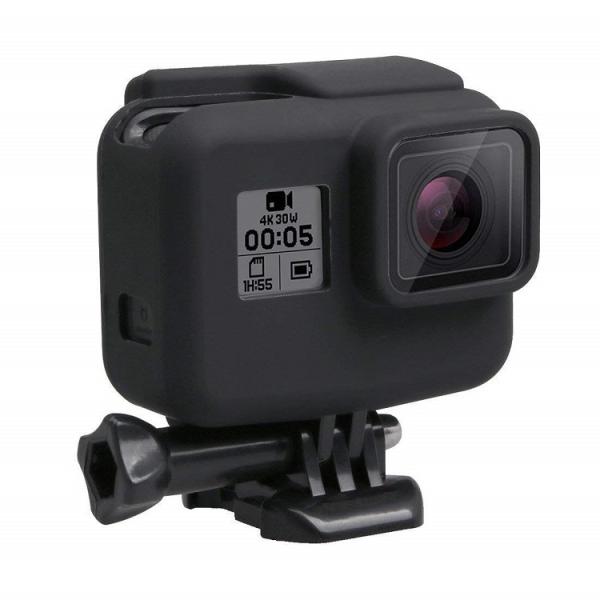 【送料無料】GoPro Hero6/Hero5保護ケース　GoPro保護カバー　高品質GoPro用NEW HERO / HERO6 / 5ハウジングカバーレンズ保護カバー付き　衝撃吸収カバー