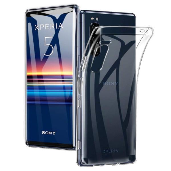【送料無料】Xperia5　SO-01M/SOV41専用ソフトケース TPU保護ケース・カバー 耐衝撃 透明 TPU 素材 超薄型 背面カバー 超軽量 耐衝撃 落下防止