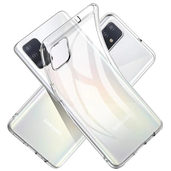 【送料無料】Galaxy A51 5G SCG07専用ソフトケース TPU保護ケース・カバー 耐衝撃 クリアケース