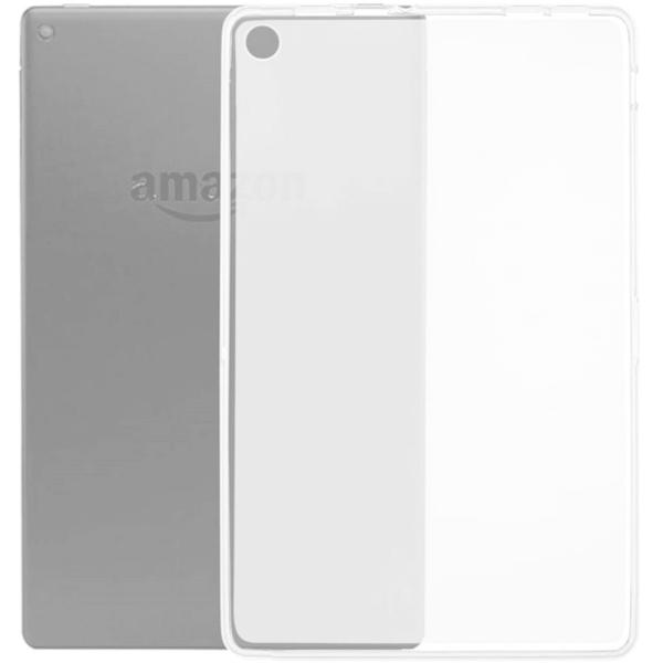 Amazon Fire HD 10 (第7世代/第9世代) 専用 ケース クリア ソフト カバー