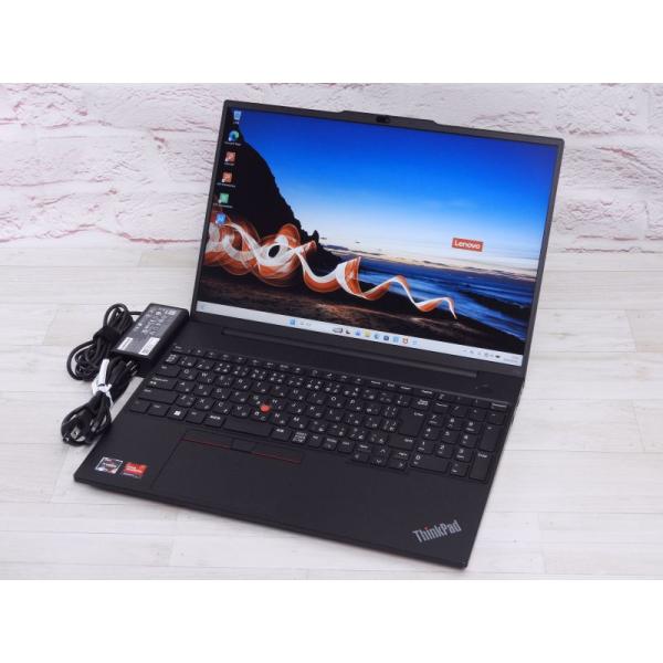 商品名:Lenovo ThinkPad E16 Gen 1(21JUS2U300)(NO. 60772956)ディスプレイ:16.0型 LED液晶 WUXGA 1920×1200ドットCPU:AMD Ryzen 5 7530U 2.0GHz...