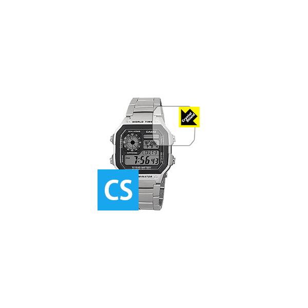 【光沢タイプ】液晶保護フィルム(保護シート)※対応機種 : CASIO 腕時計 AE-1200WH【ポスト投函発送の場合のみ送料無料(代金引換は送料無料になりません)】