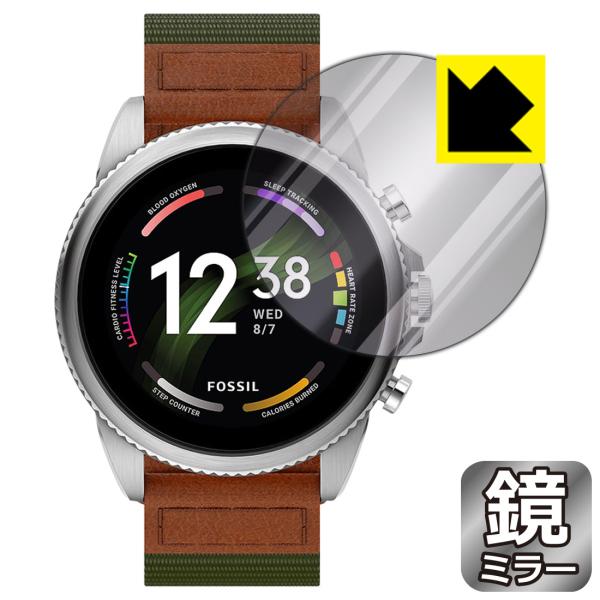 【ミラータイプ】保護フィルム(保護シート)※対応機種 : FOSSIL VENTURE EDITION GEN 6 SMARTWATCH (FTW4068)専用の商品です。※製品内容 : 画面用フィルム1枚・クリーニングワイプ1個【ポスト投...