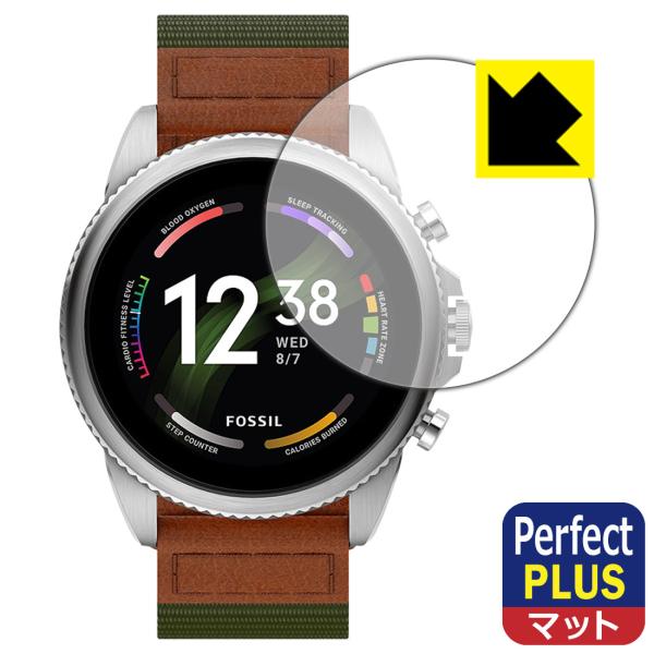 【アンチグレアタイプ(非光沢)】保護フィルム(保護シート)※対応機種 : FOSSIL VENTURE EDITION GEN 6 SMARTWATCH (FTW4068)専用の商品です。※製品内容 : 画面用フィルム1枚・クリーニングワイ...