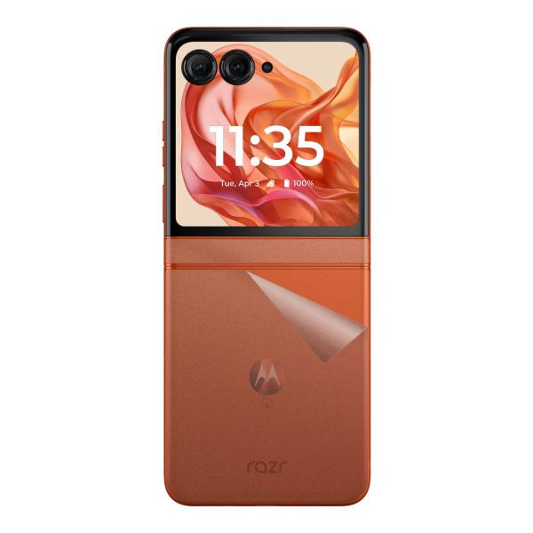 ※対応機種 : Motorola razr 50 / Motorola razr 50s (SoftBank) / Motorola razr 50d (docomo M-51E)専用の商品です。※製品内容 : 背面用1セット・クリーニング...