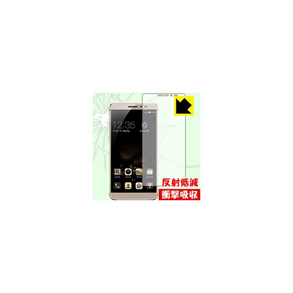 【衝撃吸収(反射低減)】液晶保護フィルム(保護シート)※対応機種 : Coolpad Max A8