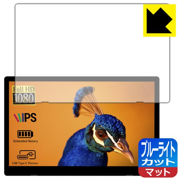 【ブルーライト低減タイプ(反射低減)】保護フィルム(保護シート)※対応機種 : One Netbook 15.6インチ モバイルモニター TECH-ONE PD01