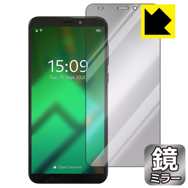 【ミラータイプ】保護フィルム(保護シート)※対応機種 : PINE64 PinePhone※製品内容 : 前面用1枚