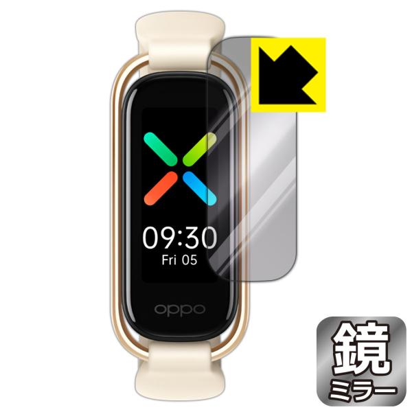 【ミラータイプ】保護フィルム(保護シート)※対応機種 : OPPO Band Style※内容量 : 1枚