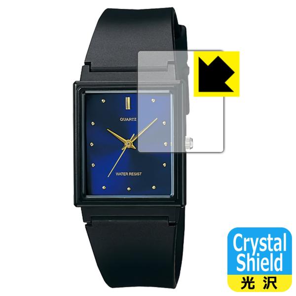 【光沢タイプ】保護フィルム(保護シート)※対応機種 : カシオ MQ-38シリーズ / MQ-27シリーズ専用の保護フィルムです。時計本体ではありません。※製品内容 : 風防用フィルム1枚・クリーニングワイプ1個