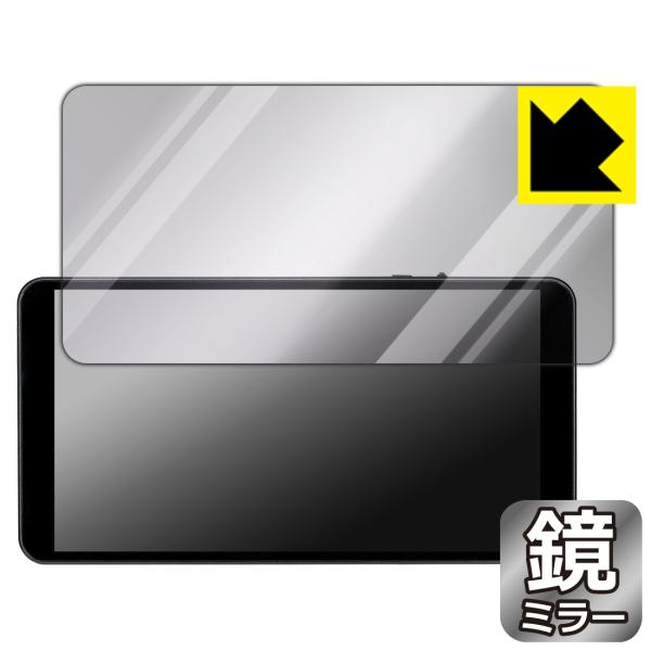 【ミラータイプ】保護フィルム(保護シート)※対応機種 : Wisecoco 7インチ ポータブルモニター R070F01T-HB 専用の商品です。※製品内容 : 画面用フィルム1枚・クリーニングワイプ1個