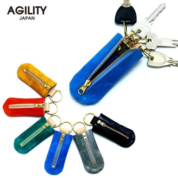 ■素材：牛革■サイズ：W4.5× H13.5× D1.5(cm)■重量：約35gフランス語で『指』を意味する『ドワ（doigt）』と名付けられた、コンパクトフォルムのキーケース。とても軽く薄くできています。本体ファスナーを開けると内側にはそ...