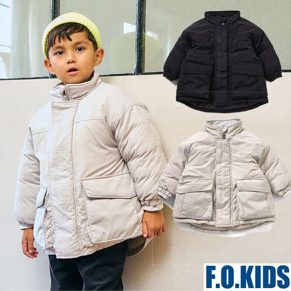 エフオーキッズ（F.O.KIDS）洗えるデイリーアウター♪中綿入りで暖か★普段のアウタージャケットに最適です。素材：ナイロン100％■ネコポス不可■サイズスペック 110:身幅43 着丈54 ゆき50.5 重量(g)500120:身幅45....