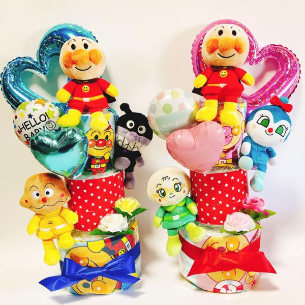 【商品概要】実用的なアイテムをおしゃれなギフトに仕上げています。男の子用、女の子用からお選び頂けます。贈り手のセンスが光るおむつケーキを贈りたい当店のおむつケーキは多くのお客様にお喜び頂いております。【セット内容詳細】・パンパース・ハンドタ...