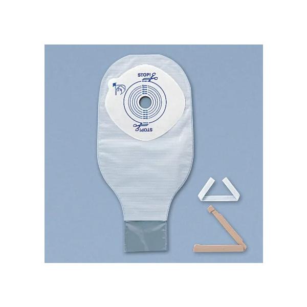 送料無料アクティブライフドレインパウチ　ST-2製品番号透明フリーカット　00200（64mmまで）（）内はストーマ有効径製品規格　平面　３０枚/箱　ワイヤークリップ10本クリップ2個付装着期間の目安　０〜３日販売単位　１箱カット有効径：6...