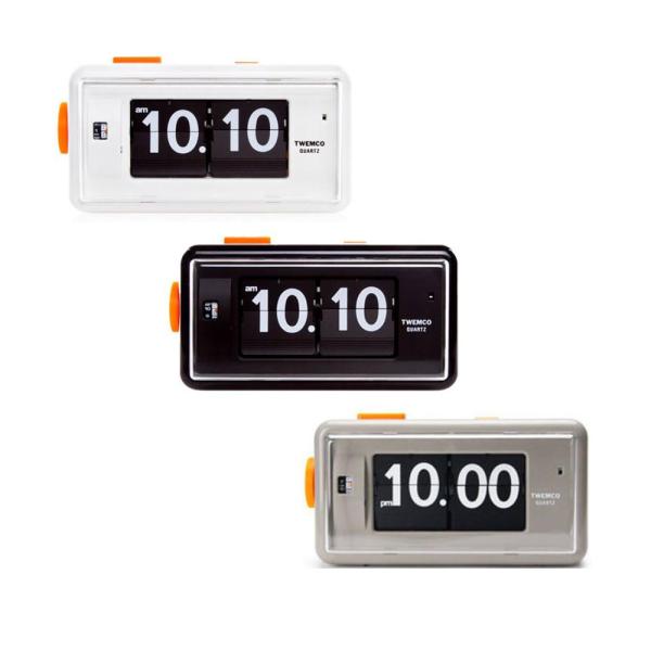 シンプルでおしゃれなパタパタアラームクロック。