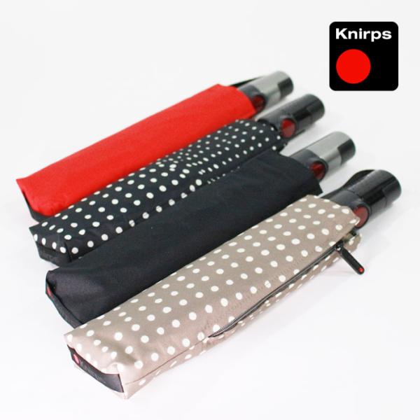 クニルプス 折りたたみ傘 Knirps TS 200 FLAT DUOMATIC UMBRELLA 4200 傘 携帯用 誕生日プレゼント ラッピング コンパクト 収納ケース付き 梅雨 長雨 メンズ レディース ユニセックス 通勤 通学【ラ...