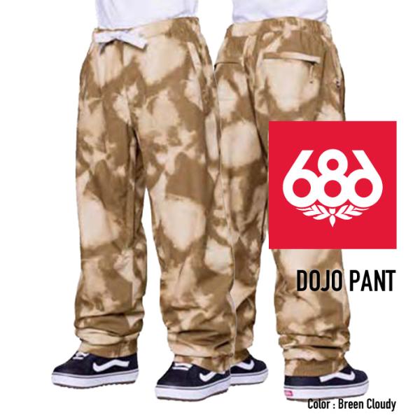 2023-24 686 MEN'S DOJO PANT Breen Cloudy シックスエイトシックス ロクハチ スノーボードウェア メンズ ドージョー パンツ 2024 日本正規品【Brand】686（sixeightsix）はカルフォ...